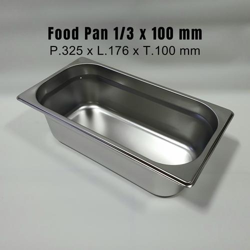 Jual GN Food Pan 1/3 x 100 mm Stainless Steel I Wadah Makanan - Food ...