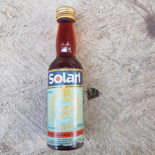 Jual Original jadul vintage miniatur botol mini minuman Solari Bitter ...