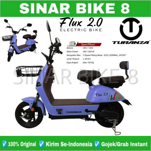 Jual Sepeda Listrik TURANZA FLUX 2.0 BY PACIFIC 500 Watt Electric E ...