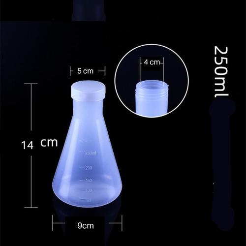 Promo Tabung Ukur Lab Bentuk Labu Kerucut Erlenmeyer Flask Gelas dan ...
