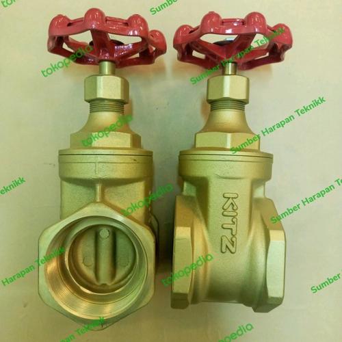 Jual Gate Valve Kitz 1"Inch Kuningan - Jakarta Barat - Sumber Harapan Teknikk | Tokopedia