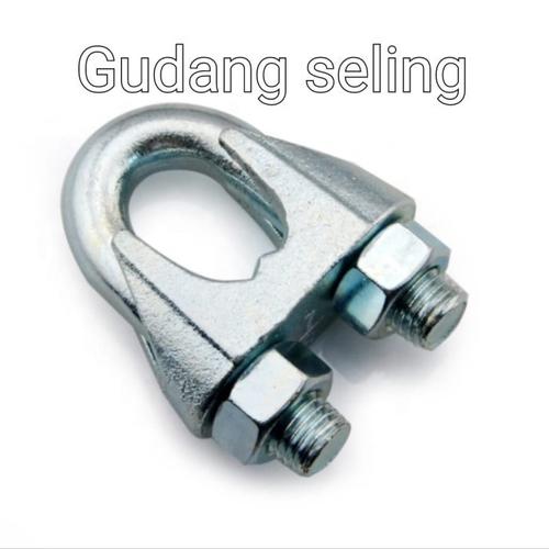 Jual klem Sling 16mm/ kuku macan 16mm/ klem kabel baja 16mm wire rope ...