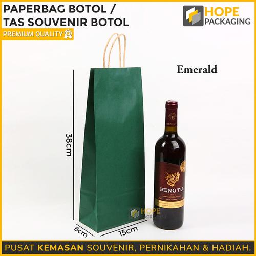 Jual Paperbag Botol/ Tas Souvenir Botol Wine/Tas Kertas Warna Warni ...