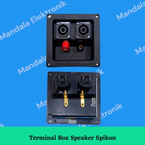 Jual TERMINAL BOX SPEAKER SPIKON KOTAK TERMINAL SPIKON BOX SPEAKER ...