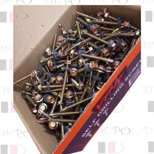 Jual Baut Roofing 12 x 50 ( 5CM ) Baut Rofing 1 box Baut Mur Pengencang ... Jual Baut Roofing 12 x 50 ( 5CM ) Baut Rofing 1 box Baut Mur Pengencang ...