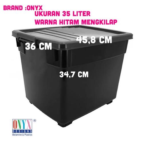 Jual Onyx Box Container Hitam 35L, 45L dan 65 L - Jakarta Barat ...