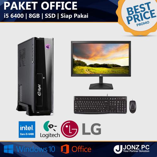 Promo PC Rakitan Office | i5 Gen 6 | 8GB DDR4 | Siap Pakai | Bergaransi ...