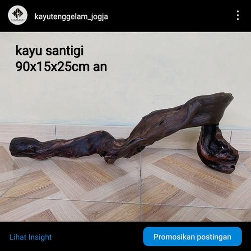 Jual kayu santigi akar santigi sentigi kayu tenggelam aquarium ...