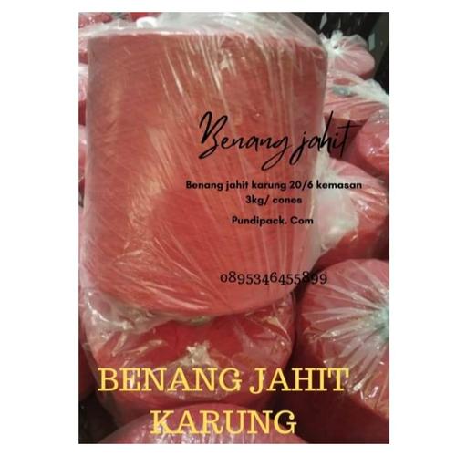Promo BENANG JAHIT KARUNG MERAH 3 KG/ROLL - Kab. Bekasi - Pundi Aneka ...