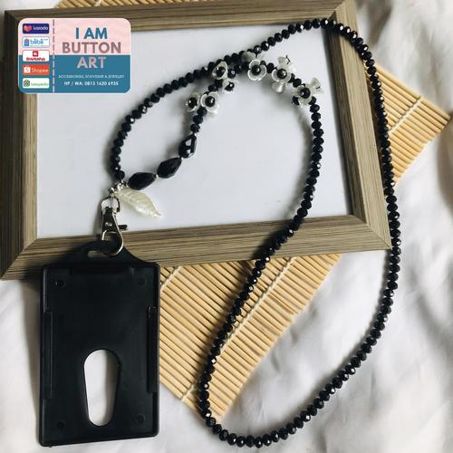 Jual Lanyard ID Card Holder | Kalung Name Tag | Custom | Manik ...