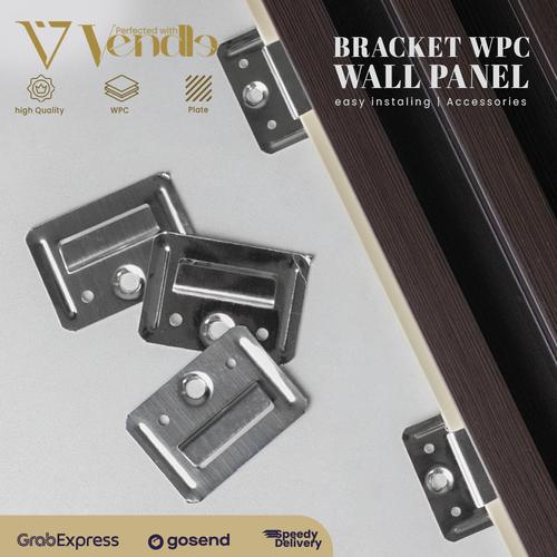 Jual Bracket WPC Clip Besi Wallpanel Buckle Clip WPC - Cantolan Wall ...