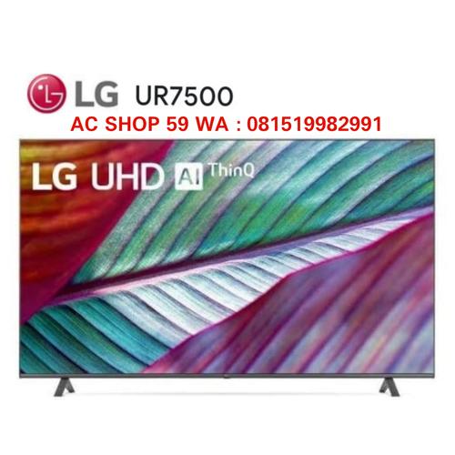 Jual LED TV LG 43UR7500 UHD 4K Smart TV 43 Inch AI ThinQ 43UR7500PSC ...