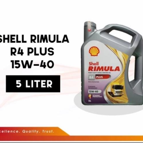 Jual Oli Shell Rimula R4 Plus 15W-40 Kemasan 5Liter - Jakarta Barat ...