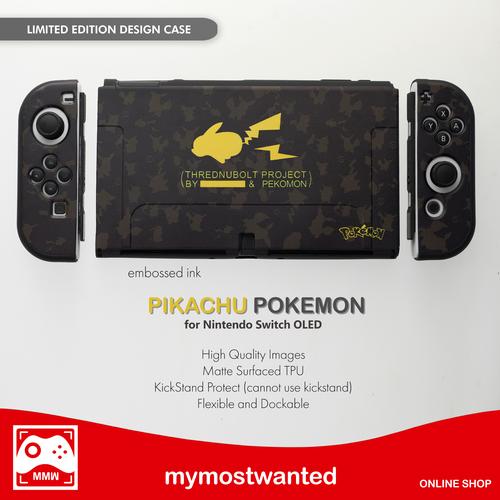 Jual Case TPU Silicon Nintendo Switch OLED Project PIKACHU POKEMON ...