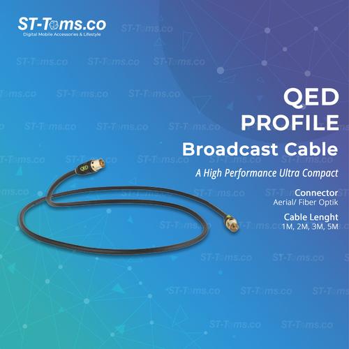 Jual QED Profile Aerial Cable Kabel Fiber Optik Broadcast Cable - 3M ...