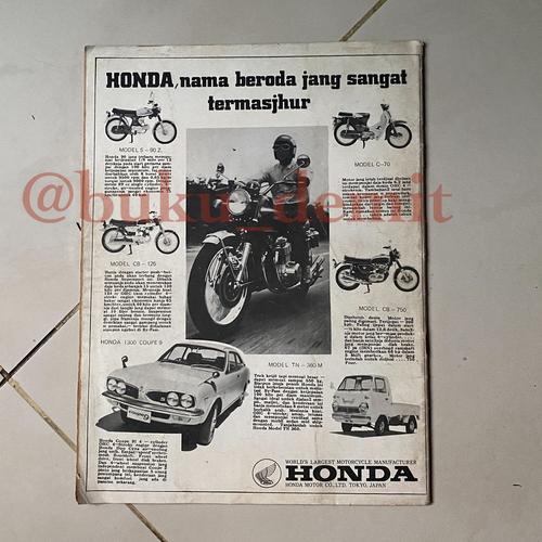 Jual Iklan Motor HONDA Jadul - Iklan Jadul Produk HONDA MOTOR - Kab ...