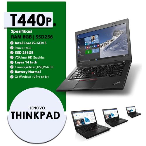 Jual Laptop Lenovo Thinkpad T440p i5 ram 8gb Ssd 256gb Mulus No Minus - ram 8 ssd 256 - Kota ...