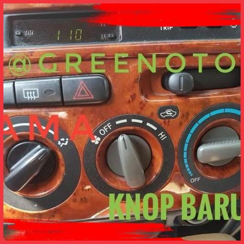Jual (tam) knop ac tampilan baru original mobil toyota vios limo set ...