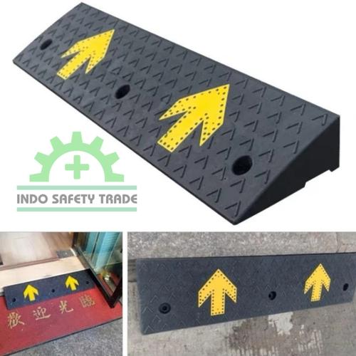 Jual Curb Ramp PVC Tinggi 10cm Tanjakan Rubber Ramp Tebal Kuat ...