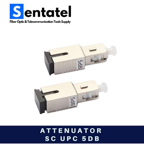 Jual Attenuator SC UPC Single Mode Fixed Redaman Fiber Optic SC UPC ...