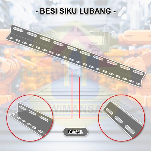 Jual BESI SIKU LUBANG ABU ABU - TERSEDIA BEBERAPA PILIHAN UKURAN - 18 ...