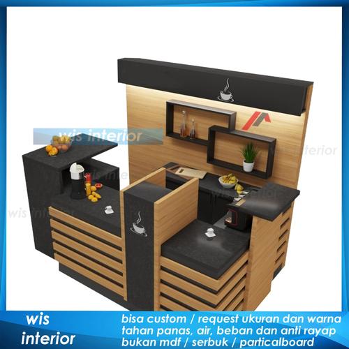 Jual STAND KEDAI KOPI KEKINIAN COFE BOOTH MODERN - Kab. Bekasi - wis interior | Tokopedia