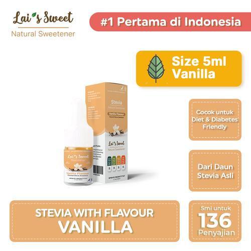 Jual Stevia Cair Vanilla Organik Flavor 5 ML Stevia Cair - Jakarta ...