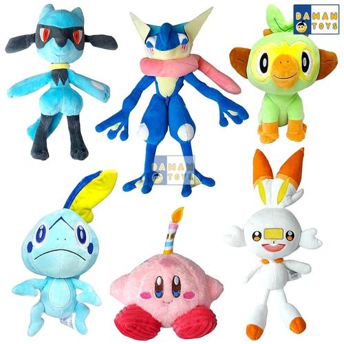 Jual Mainan Boneka Pokemon Pikachu Riolu Scorbunny Greninja Grookey ...