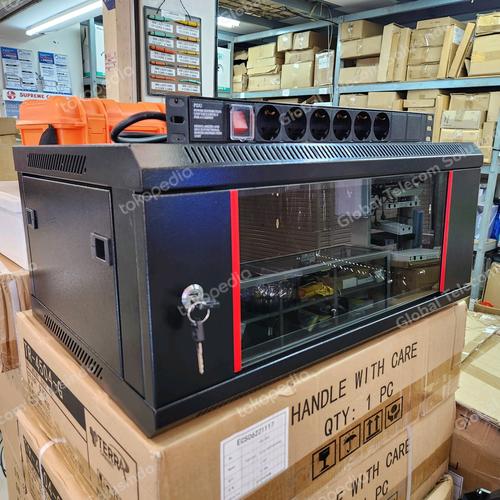Jual Wallmount Rack 4U / Rack Server 4U / Close Rack 4U Tempered Glass ...