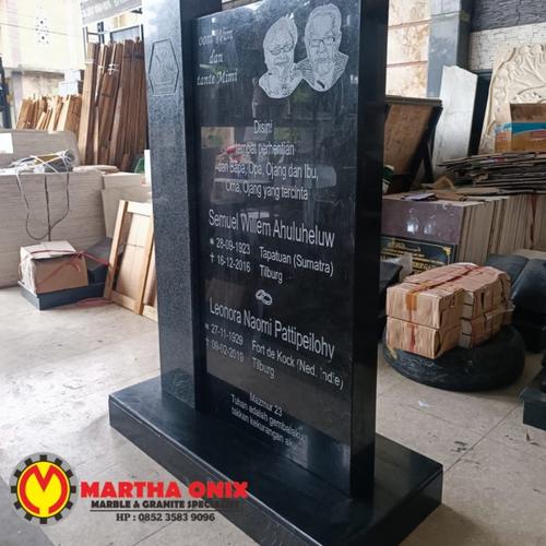 Jual Bongpai Kijingan Makam Kristen Marmer Hitam - Kab. Tulungagung ...