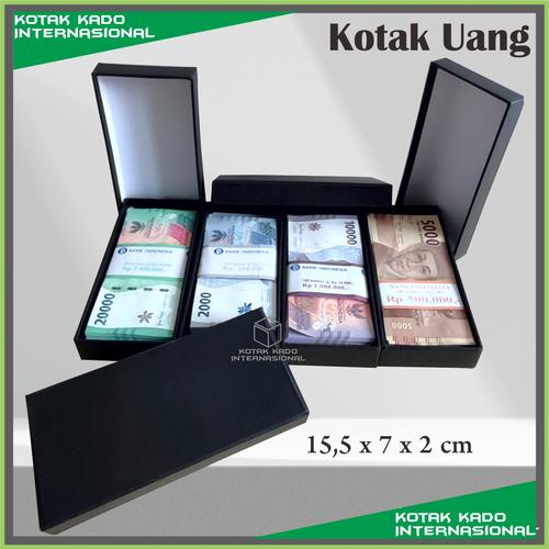 Jual Box Uang kertas tunai kotak Gifts ukuran uang 100 lbr 1 - 2 ikat ...