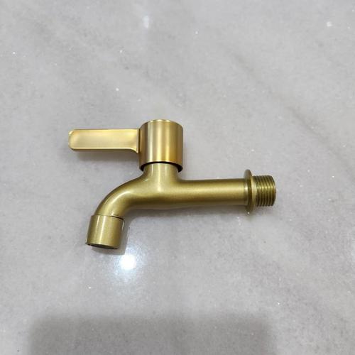 Jual Kran dinding gold / Keran tembok / Kran kamar mandi / Kran wudhu ...