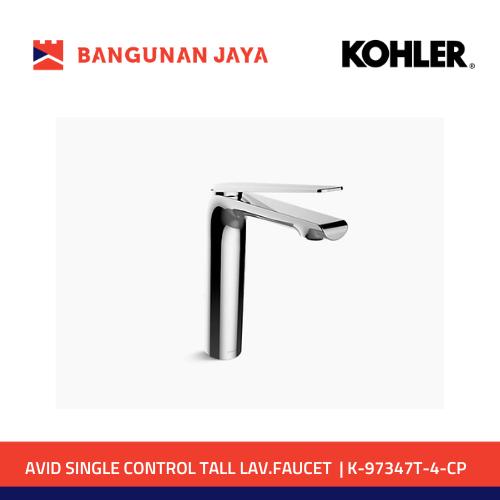 Promo KOHLER AVID TALL LAVATORY FAUCET KRAN WASTAFEL | K-97347T-4-CP ...
