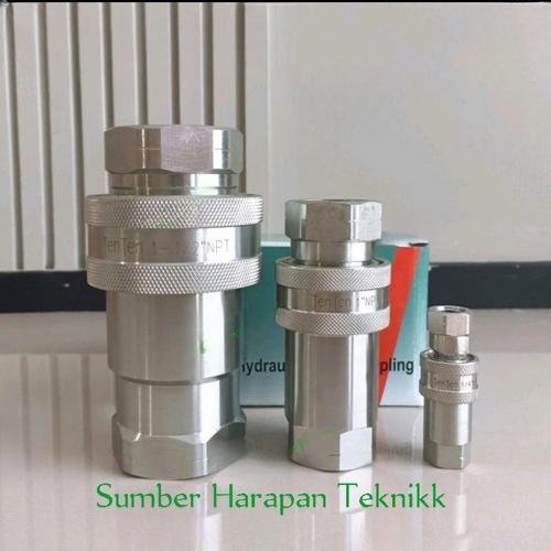 Jual Quick Coupler Hydraulic 2"Inch NPT High Pressure 350 Bar - Jakarta ...