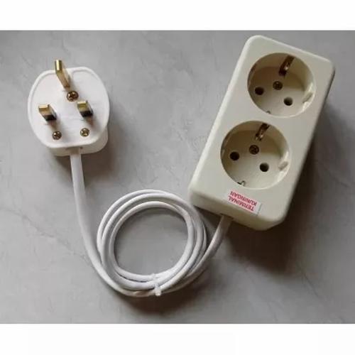 Promo UTICO Kaki 3 ADAPTER KONVERTER TRAVEL Arab Saudi UMROH Colokan ...