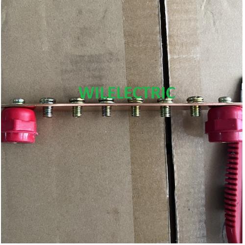 Jual Nol klem arde busbar tembaga merah 2 x 20 2x20 mm 8 baut - Kota ...