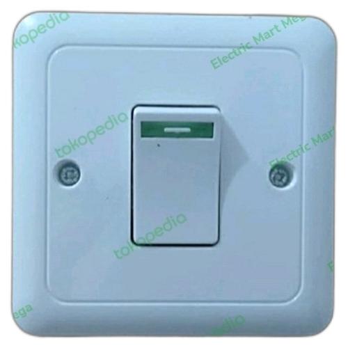 Jual IBE 6921 Saklar Engkel Tunggal Saklar Lampu Listrik Inbow Tanam ...