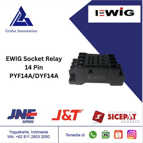 Jual EWIG Socket Relay 14 Pin PYF14A/DYF14A - Kota Yogyakarta - Graha Automation | Tokopedia