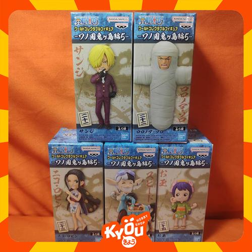 Promo WCF One Piece Wanokuni Onigashima 5 Sanji, Zoro, Robin, Speed ...