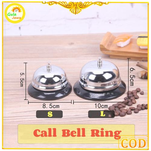 Jual Bel Meja /Call Bell /Desk Bell Untuk Restoran Hotel Resepsionis ...