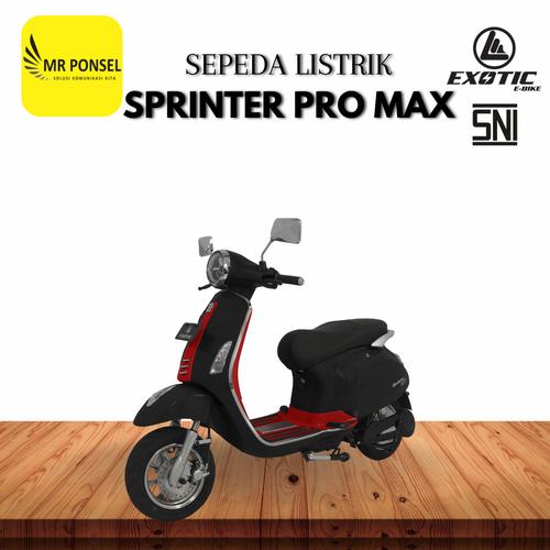 Jual Motor Listrik Vespa Listrik Exotic Sprinter Pro Max Promax Pacific ...