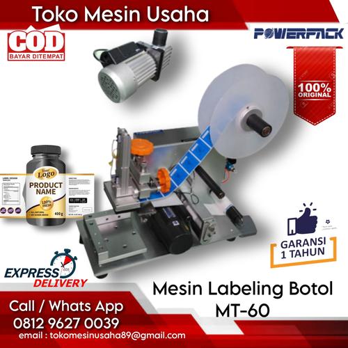 Jual Mesin Label Botol / Labeling Bottle Machine MT-60 POWERPACK ...