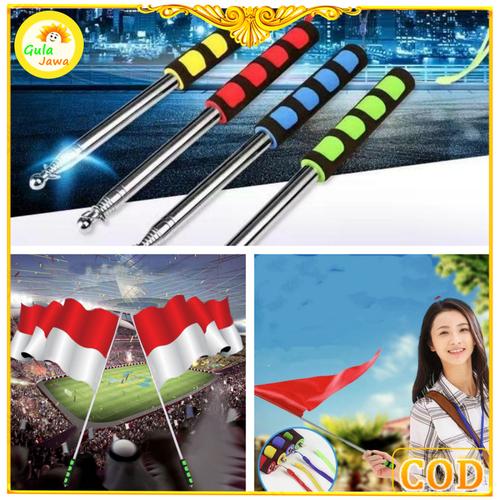 Jual Tiang Bendera Teleskopik /Telescopic Pointer Stick/Tiang Bendera ...
