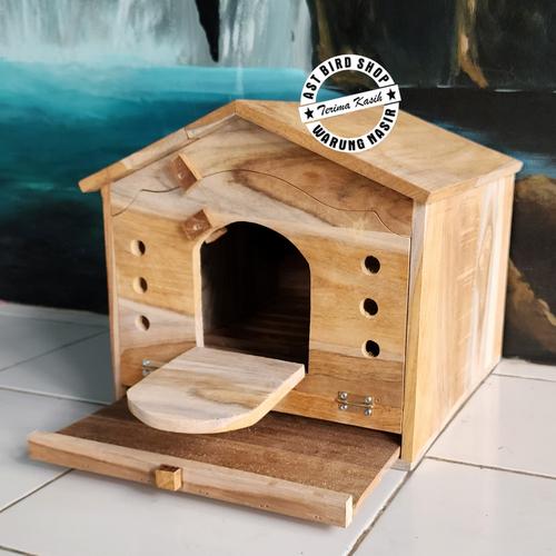 Jual Gupon rumah merpati kandang burung dara bahan full jati - Kab ...