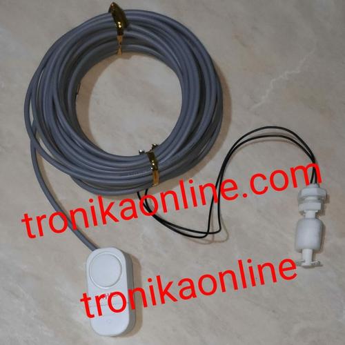 Jual Alarm Air Sensor Level Ketinggian Air Bak Mandi Toren - 10 Meter ...