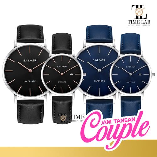 Jual JAM TANGAN COUPLE BALMER B-8143L / B-8143M 100% ORIGINAL, TIMELAB - Black JRG cwe - Kota ...