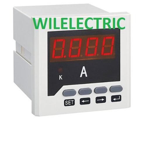 Jual Digital Ampermeter Amper Meter Single Phase 1 Display LED - 72 x ...