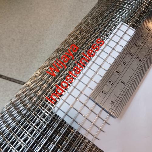 Jual Kawat Ram Lobang 12mm x 12mm Tebal Kawat 1mm Stainless SS 304 ...