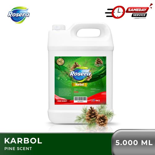 Promo Rosera Karbol Pembersih Lantai Karbol Lantai 5 Liter PINUS ...