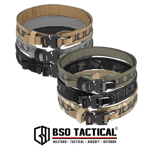 Jual Ferro Style Tactical Belt 2 Layer Quick Detached Metal Buckle IPSC ...